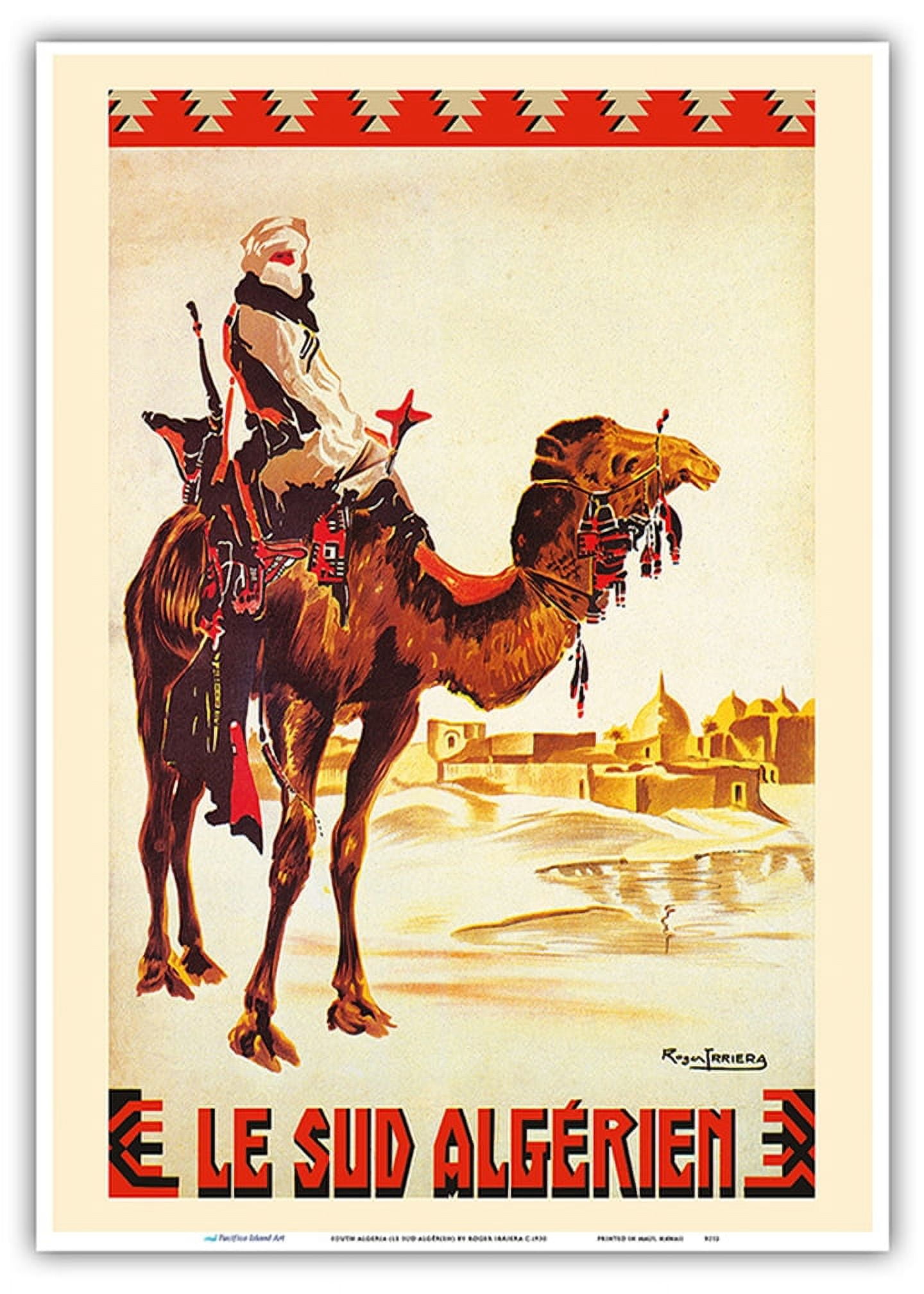South Algeria (Le Sud Algérien) - Nomad on Camel - Algerian Railway ...