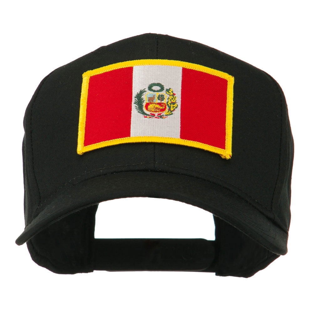 South America Flag Embroidered Patched Cap - Peru OSFM - Walmart.com