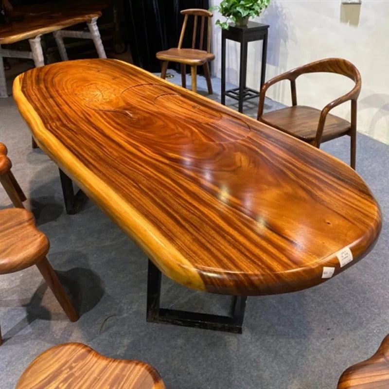 South American walnut solid wood big board tea tray boss's office tea ...