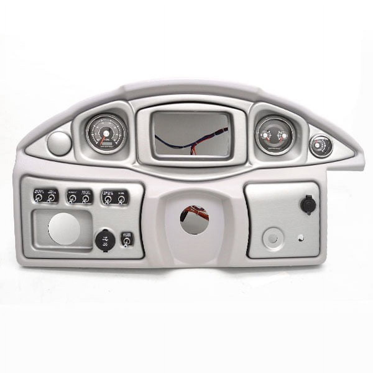 South Bay Pontoon Boat Gauge Dash Panel | 500 Silver Mercury 33 3/4 ...