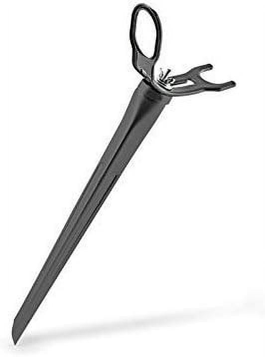South Bend 15 Inch Stake Fishing Rod Holder, Heavy Duty Metal with ...