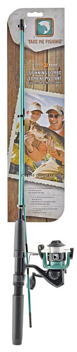 South Bend C/TMF-SPCM Take MeFishing 4'6" 2Pc Spinning ComboCarded - Walmart.com