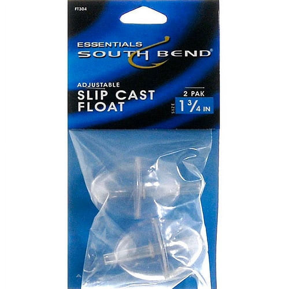 South Bend Slip Cast Float 1-3/4 inch 2 Pack for Lake and Stream ...
