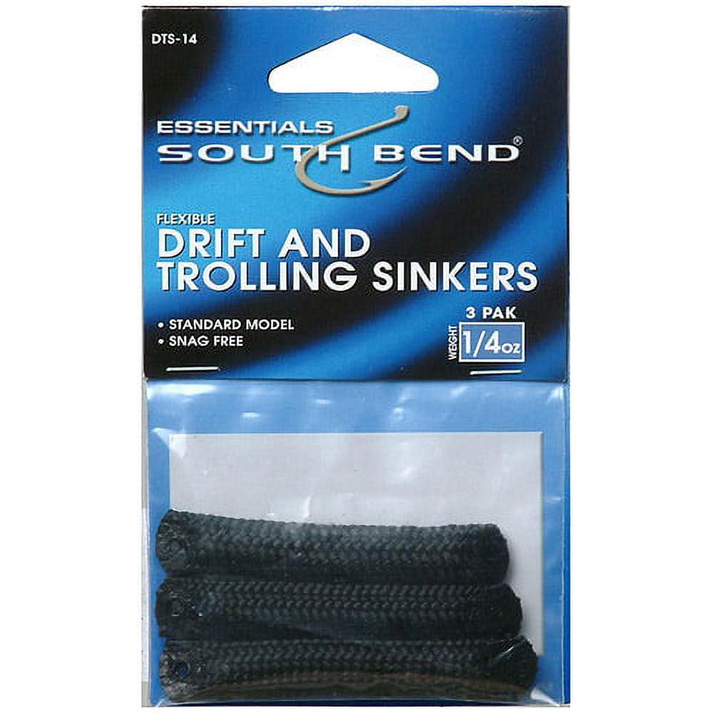 South Bend Flexible Drift and Trolling Sinkers - Walmart.com