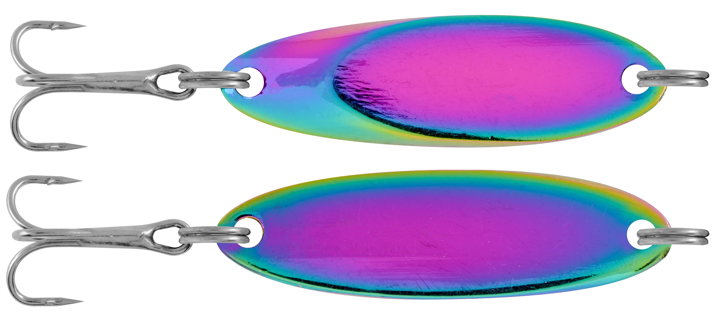 South Bend Kast-A-Way Shud-L-Spoon Freshwater Fishing Lure, Onyx, 1/4 ...