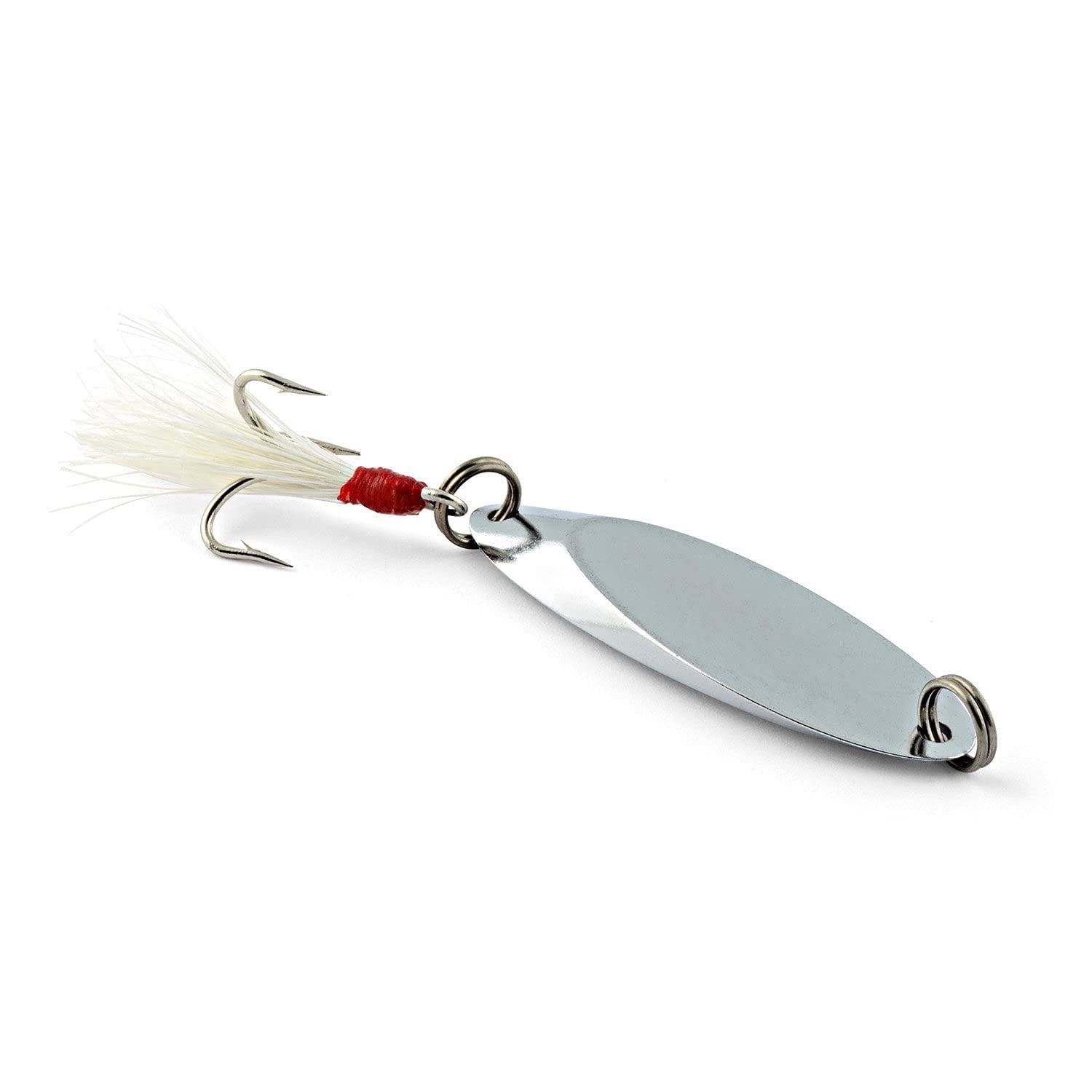Kast-A-Way Spoon Fishing Lure - Bucktail Chrome - Walmart.com