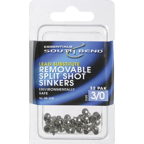 Split Shot Fishing Weights Sizes