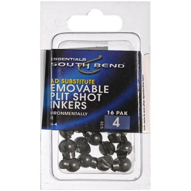 South Bend Non-Lead Removable Split Shot Sinker - Walmart.com
