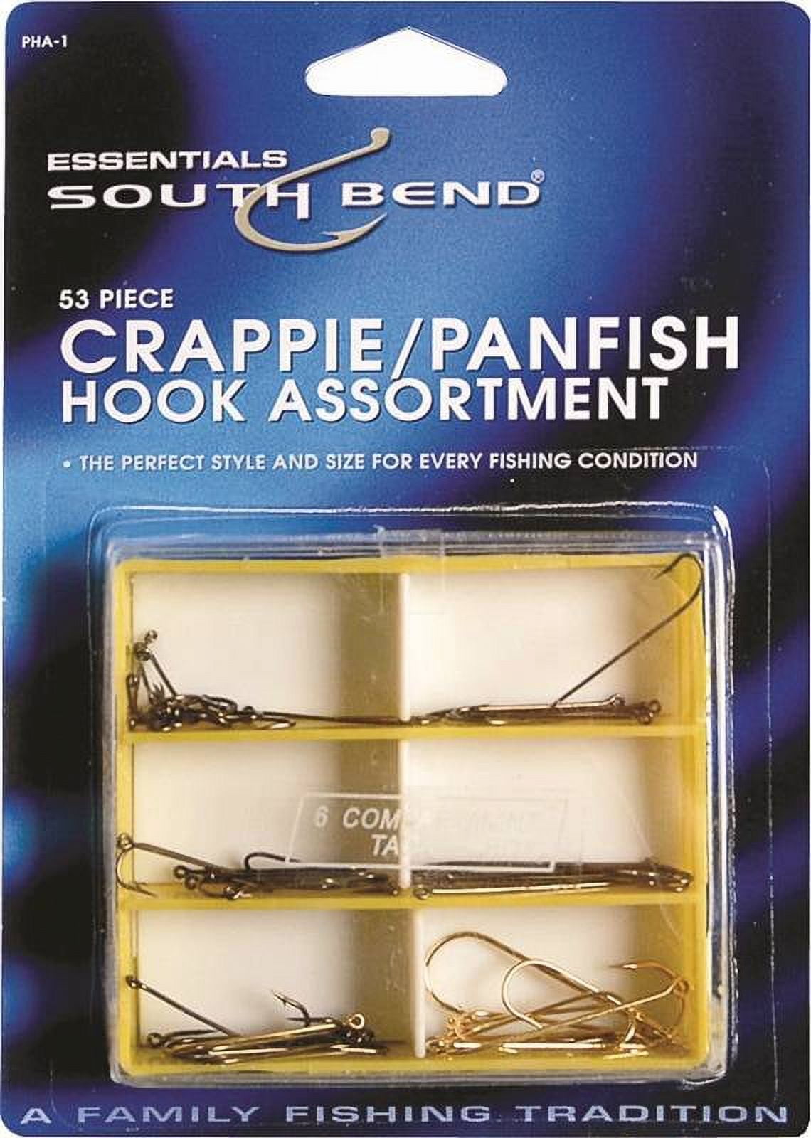 South Bend PHA-1 Crappie/Pan-Fish Hook Assortment - Walmart.com