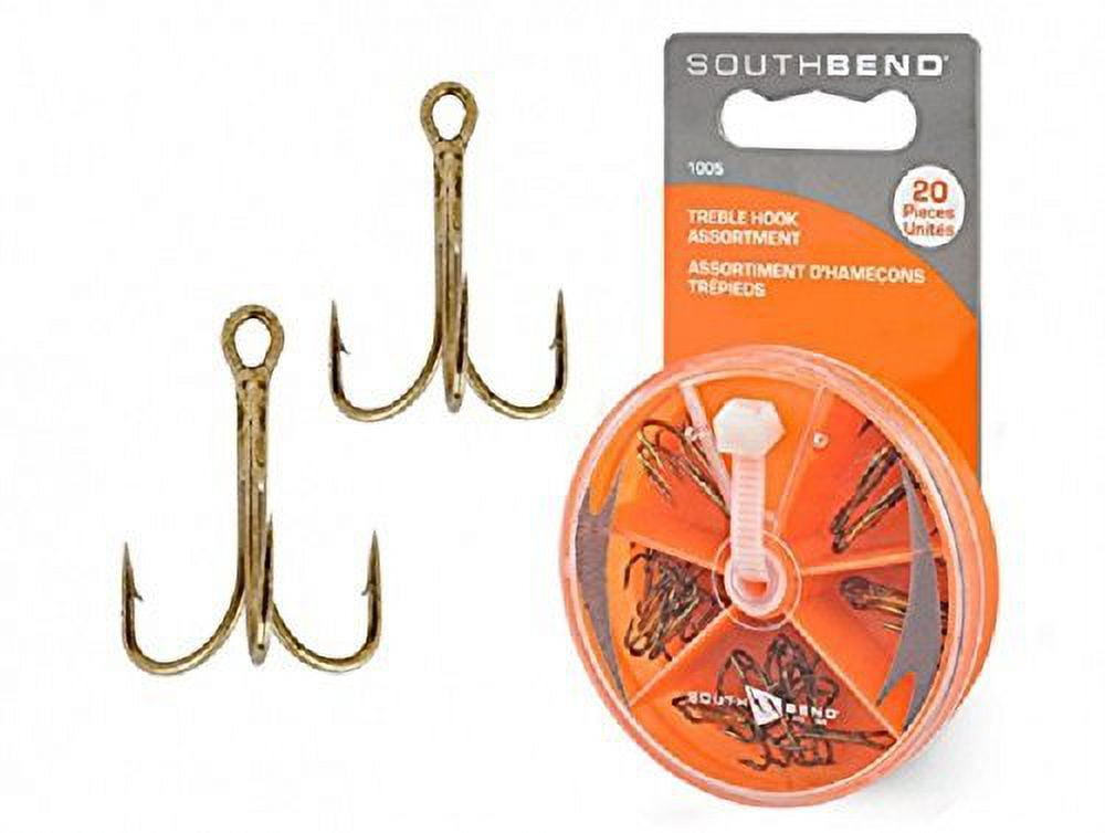 South Bend Treble Hooks Asst. - Walmart.com