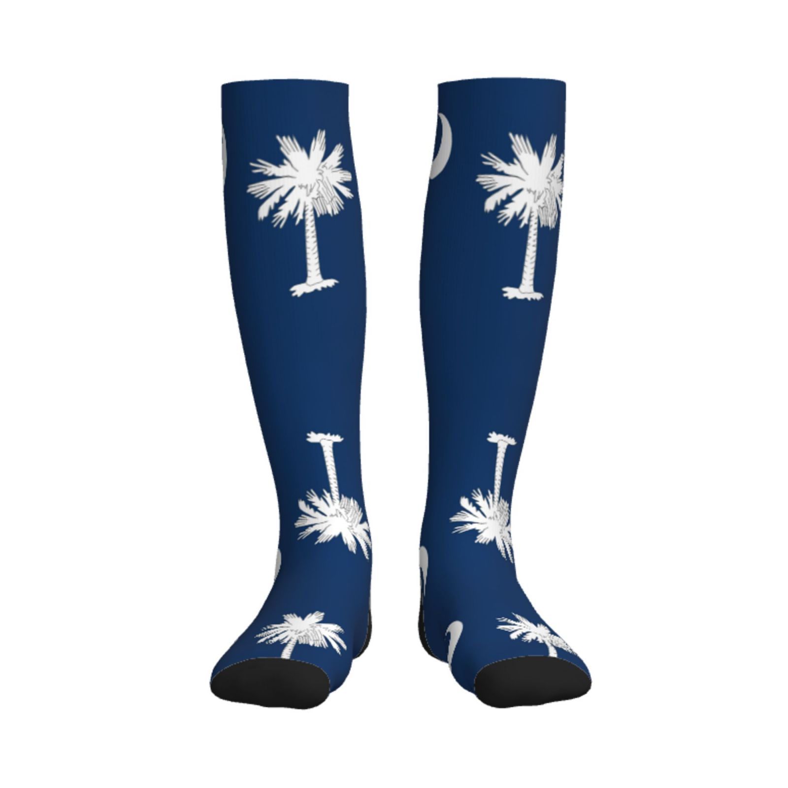 South Carolina Flag Compression Socks Circulation Running Athletic ...