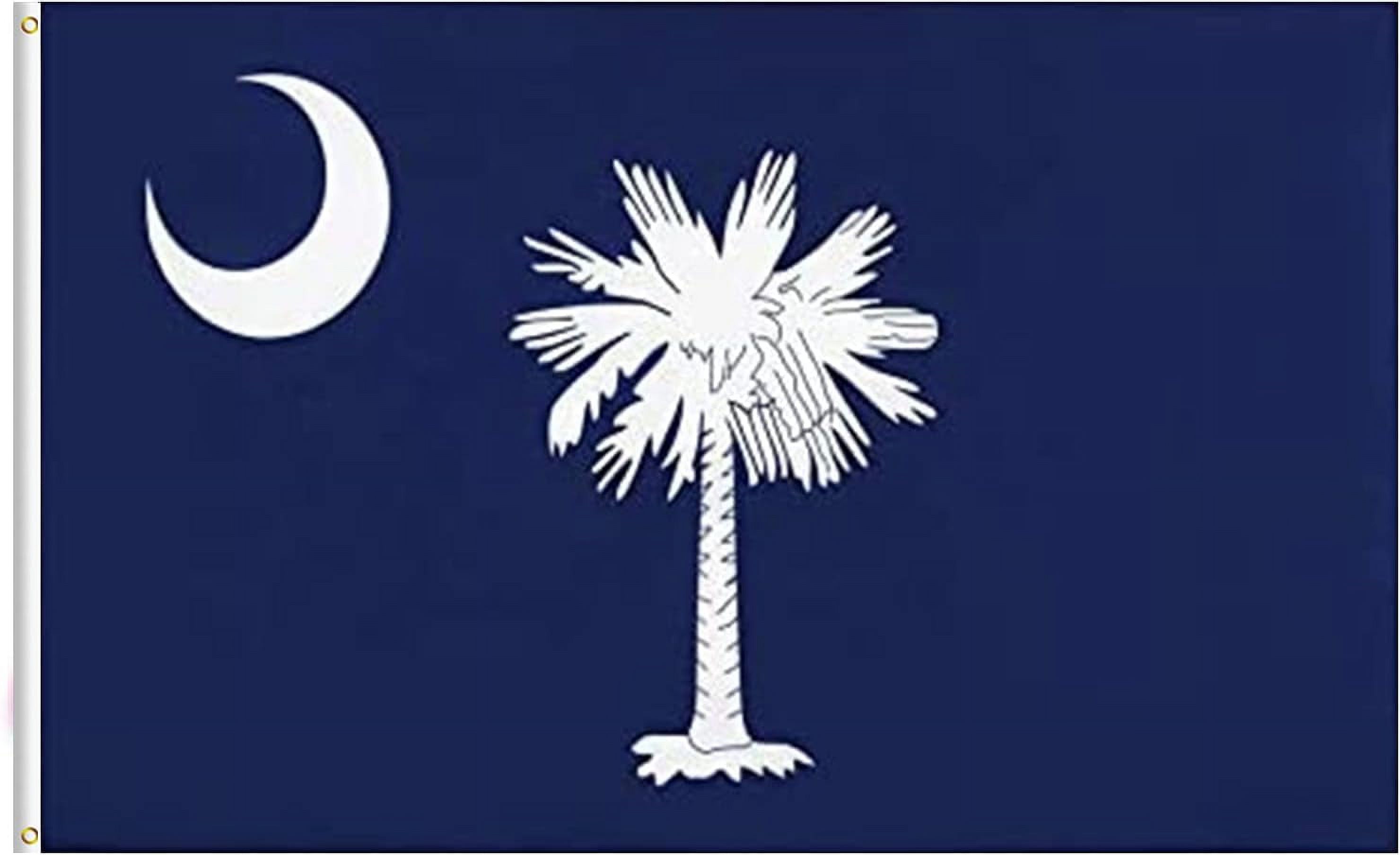 South Carolina Flag SC State Flags Print Heavy Duty Sewn Stripes ...