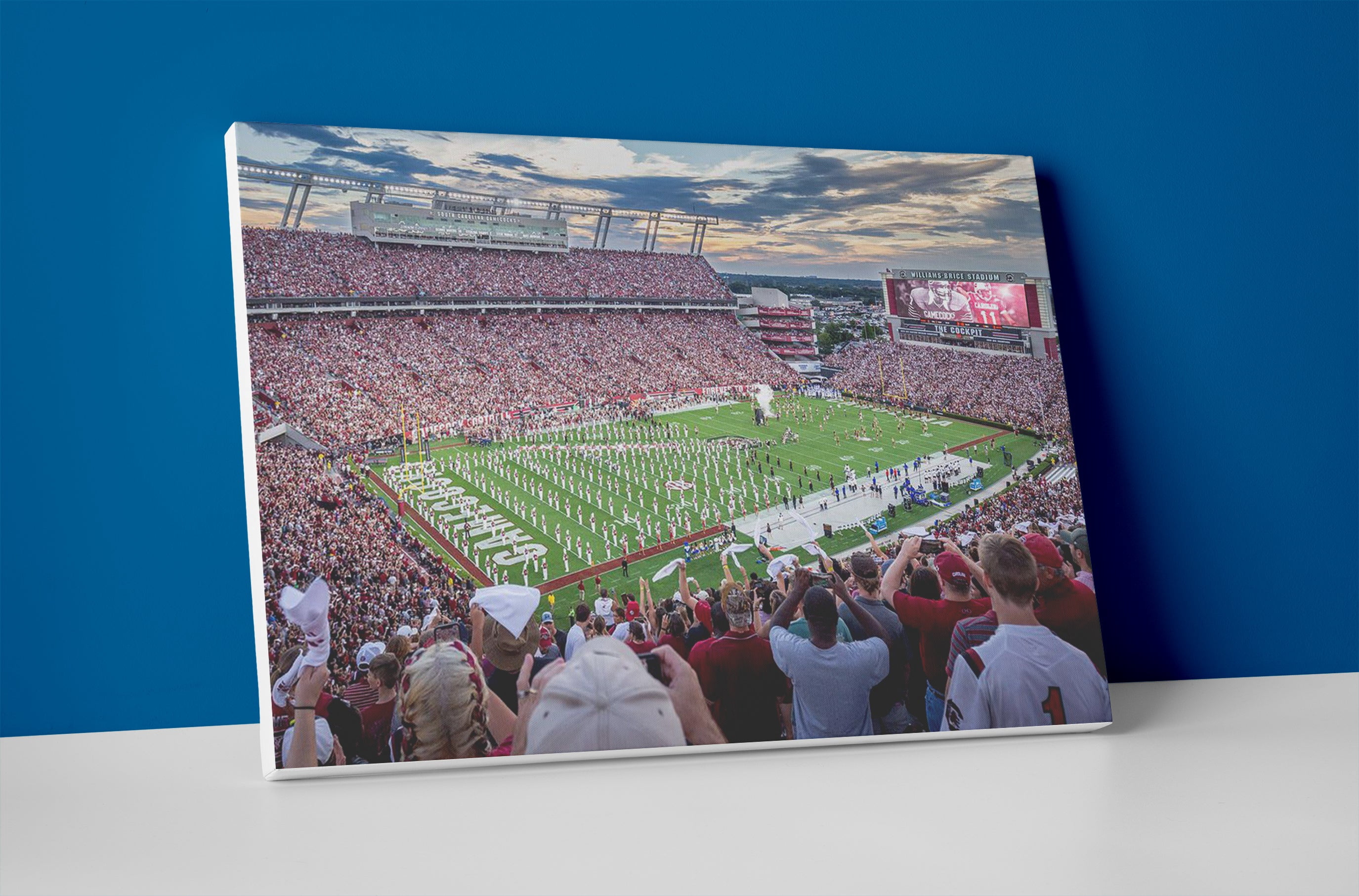 South Carolina Football Stadium Poster or Wrapped Canvas - Walmart.com
