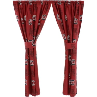 Ohio State Buckeyes 100% Cotton, 84" Curtain Panels, Set of 2 - Walmart.com