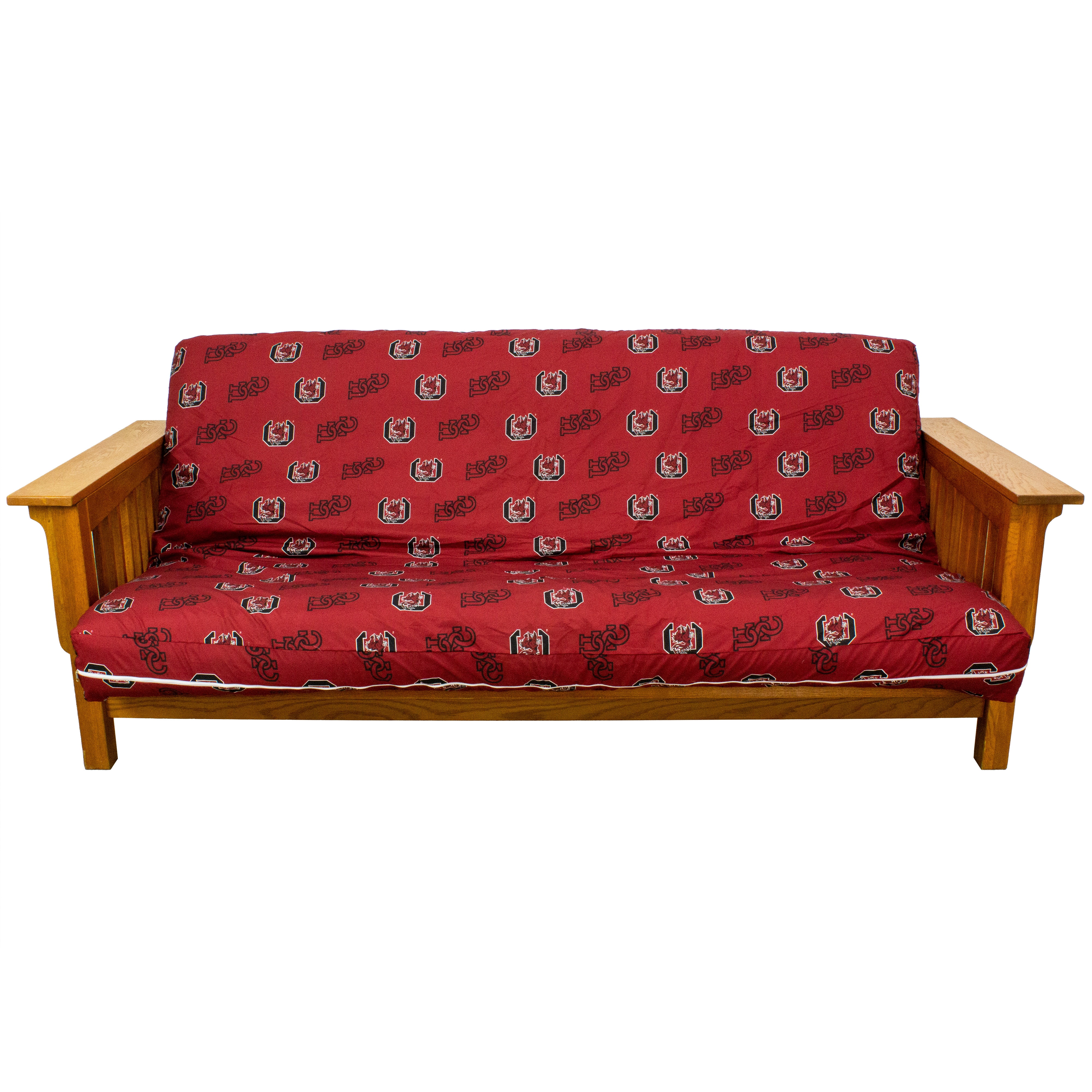 South Carolina Gamecocks Futon Cover - Full size fits 6 and 8 inch mats ...