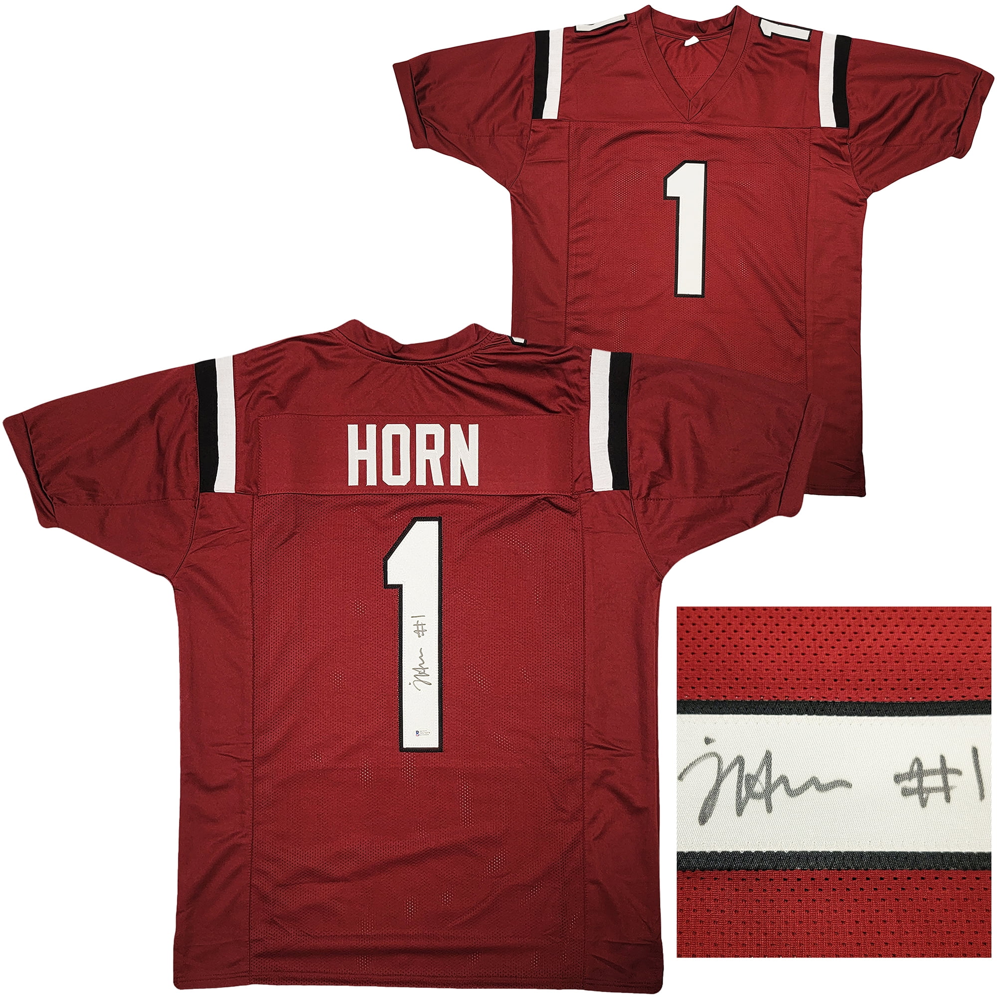 South Carolina Gamecocks Jaycee Horn Autographed Maroon Jersey Beckett ...
