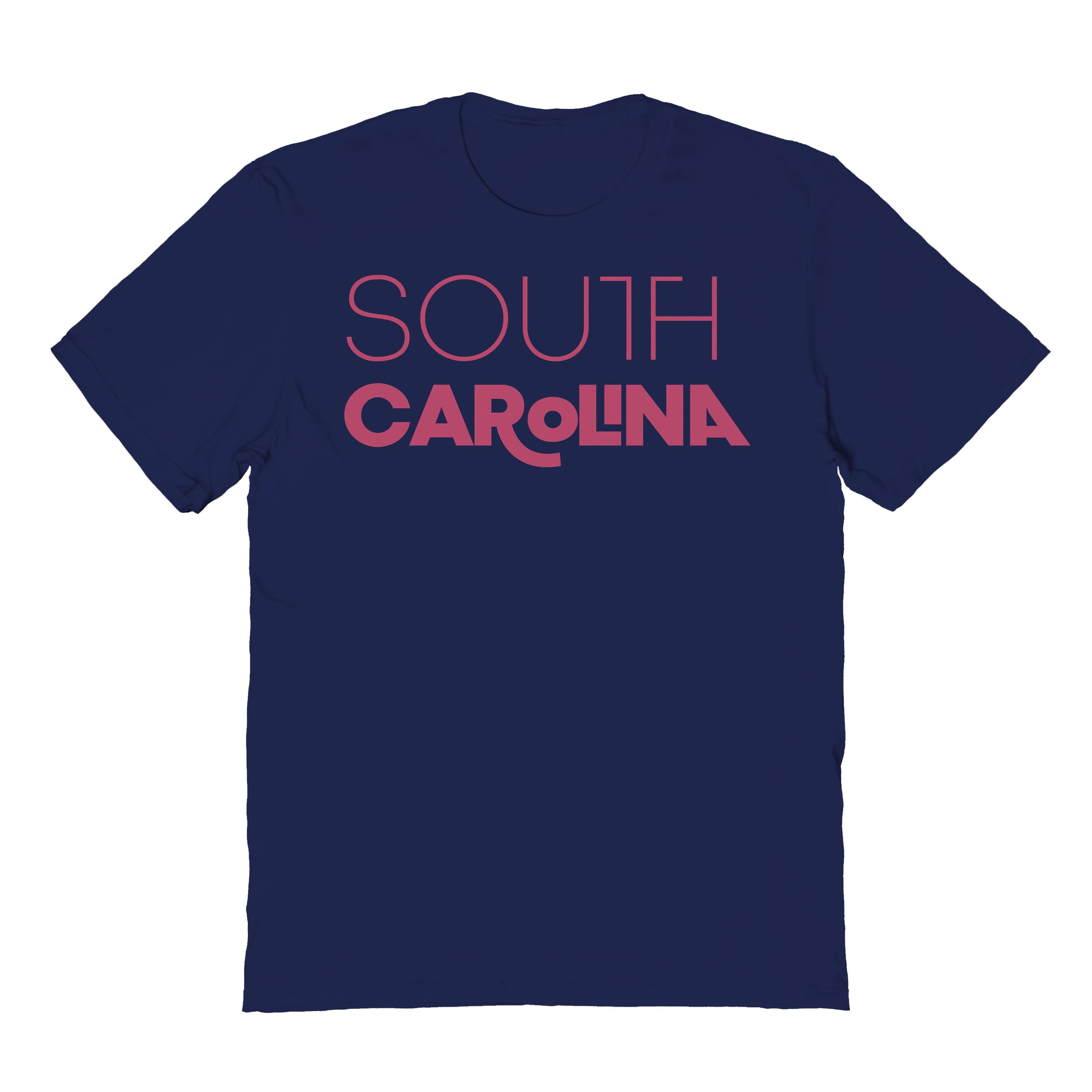 South Carolina Graphic Navy Men's Cotton T-Shirt - Walmart.com