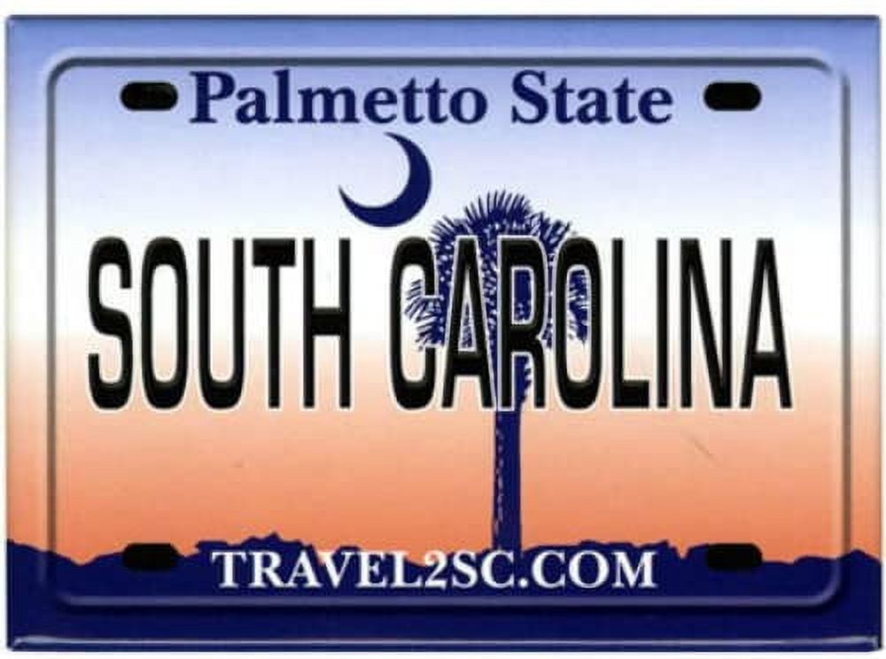 South Carolina License Plate Fridge Collector's Souvenir Magnet Classic ...