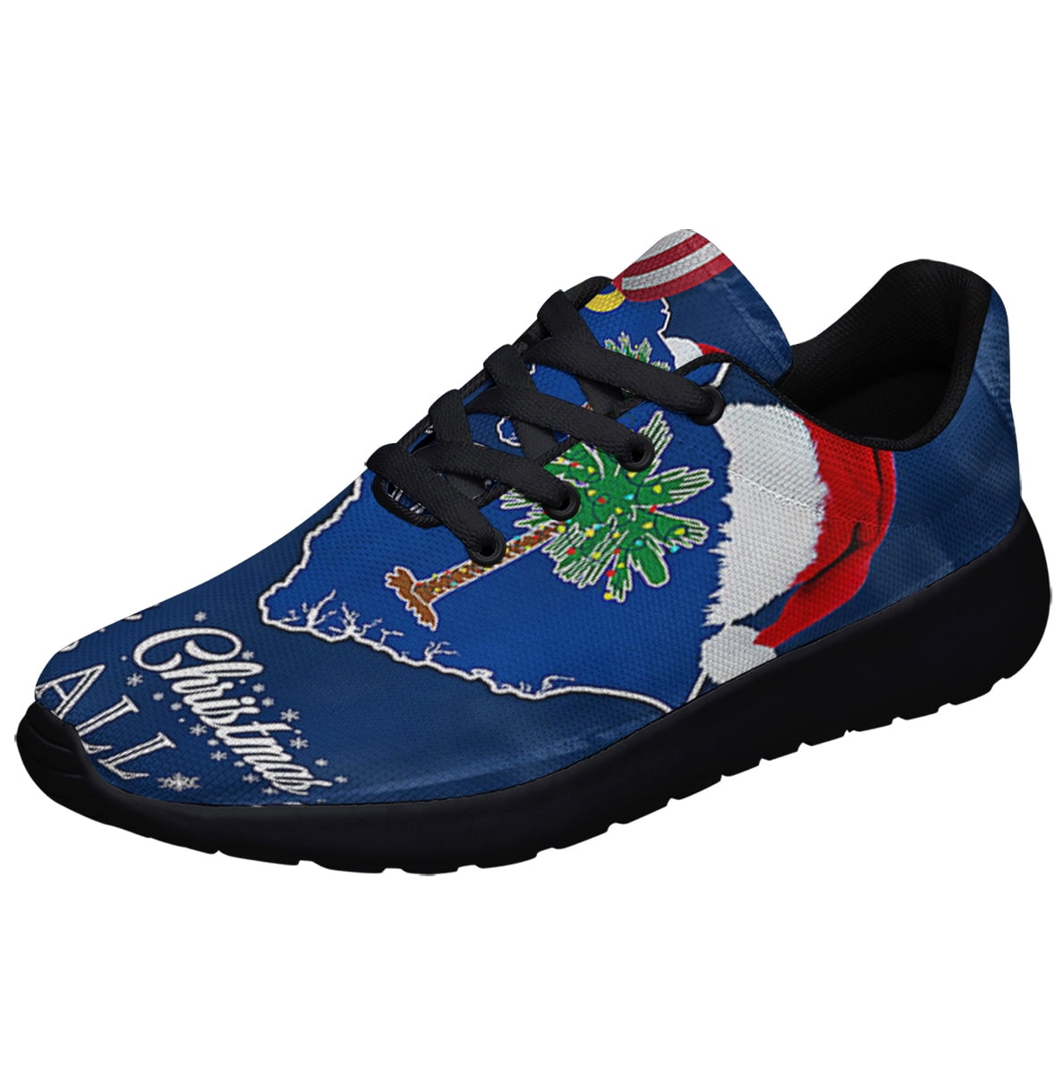 South Carolina Merry ChriStas Santa Stte ChriStas Palm Tree Shoes ...
