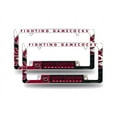 South Carolina NCAA Gamecocks (Set of 2) Chrome Metal License Plate ...