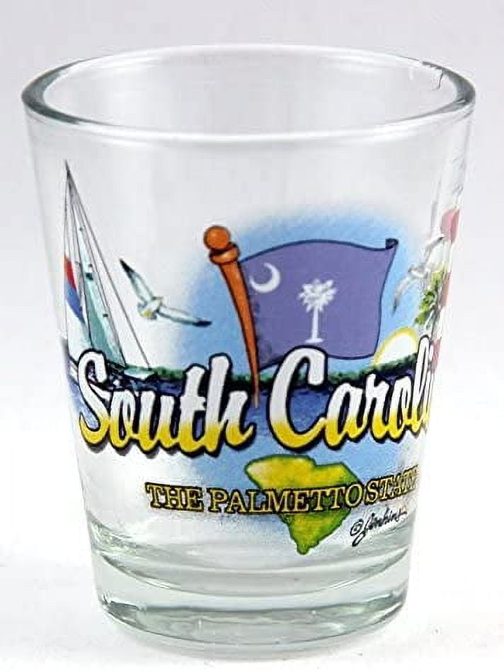 South Carolina Palmetto State Elements Shot Glass - Walmart.com
