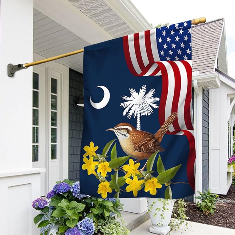 South Carolina State Double Sided State Flags, Carolina American Flags ...