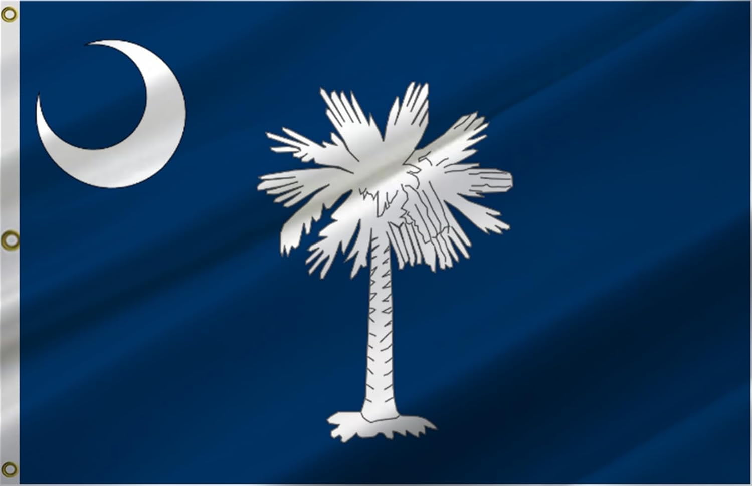 South Carolina State Flag 3X5 ft,SC State Flags ,4 Stitched and Premium ...