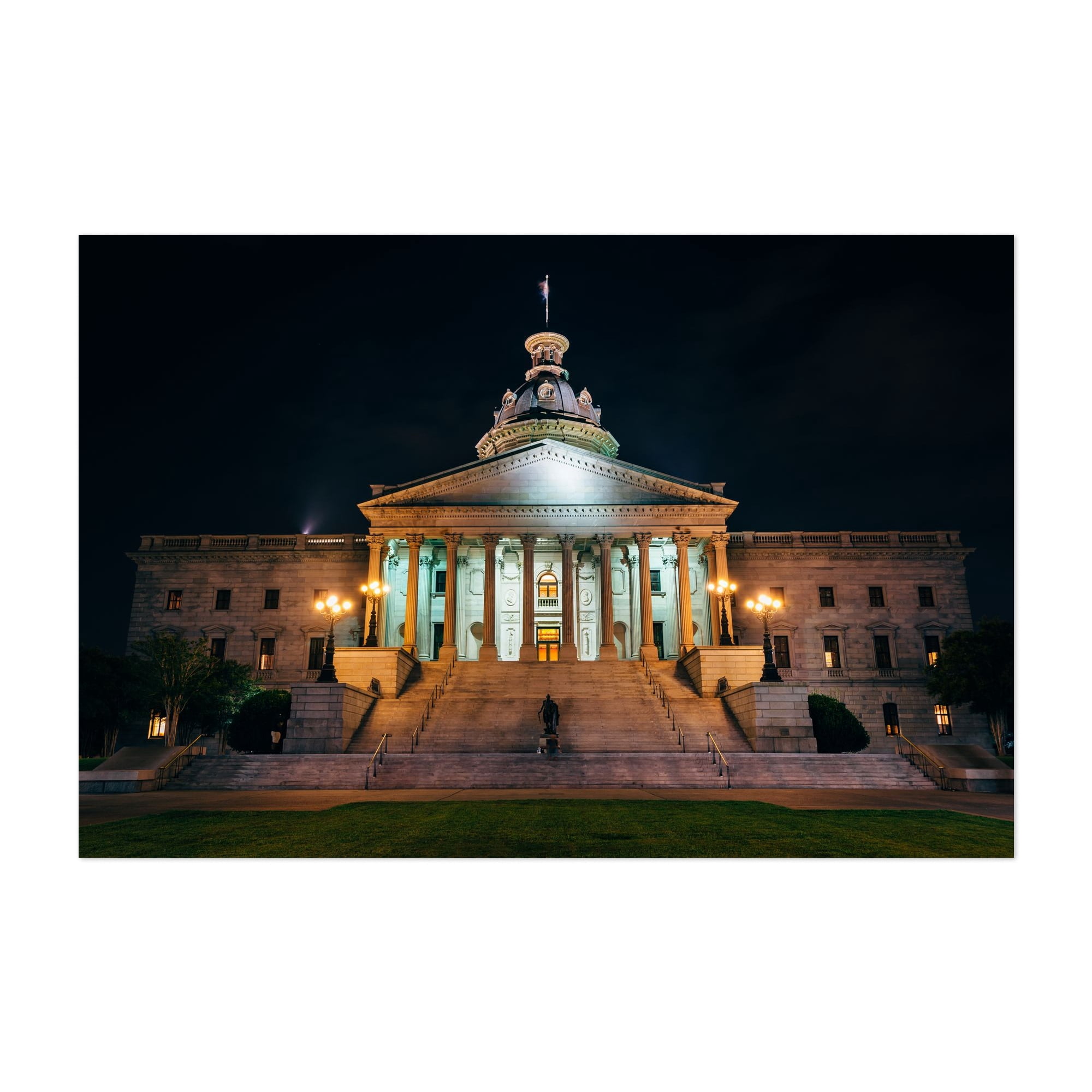 The South Carolina Statehouse - Columbia South Carolina Photography ...