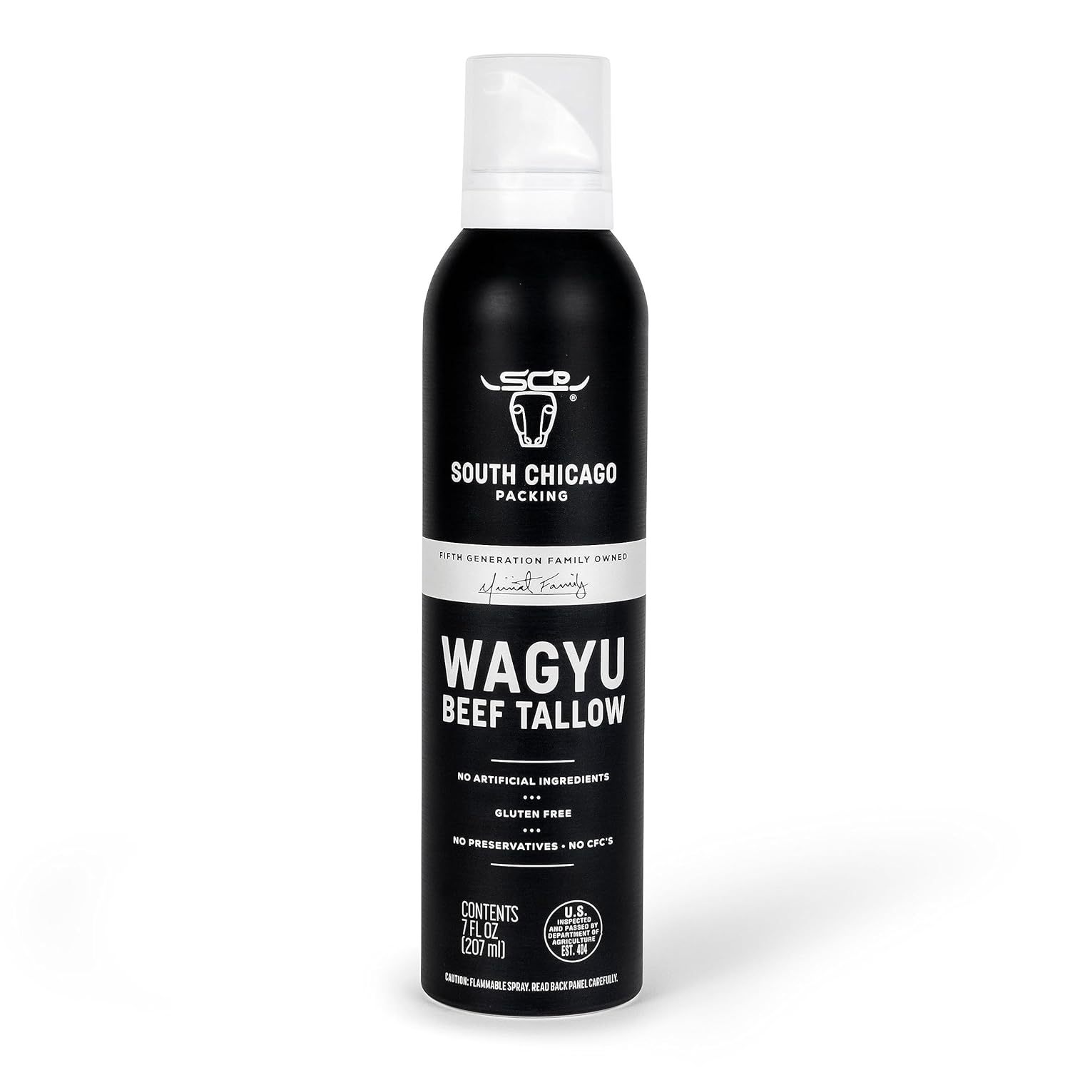 South Chicago Packing Wagyu Beef Tallow Spray, Umami-Rich, Flavorful ...