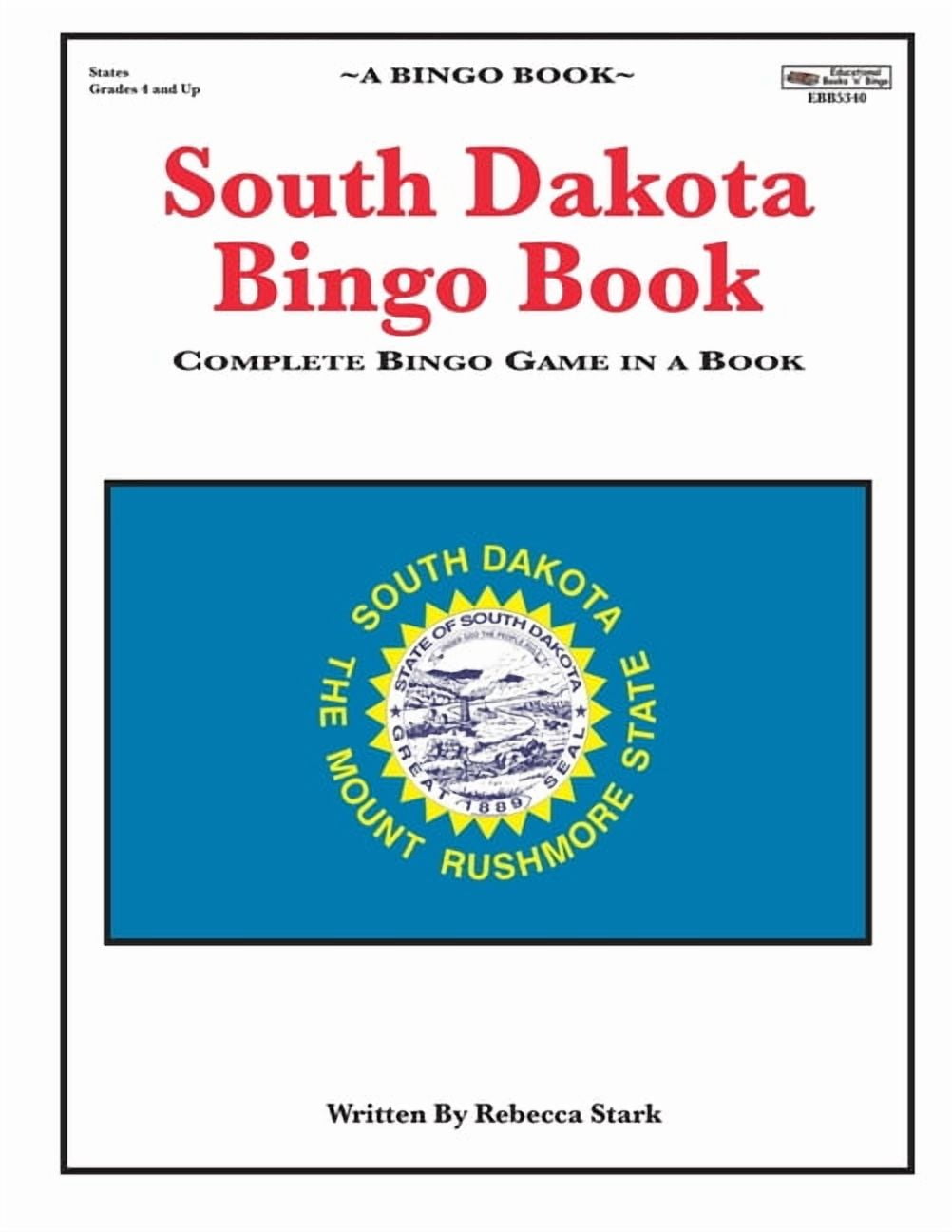 South Dakota Bingo Book: Complete Bingo Game in a Book - Walmart.com