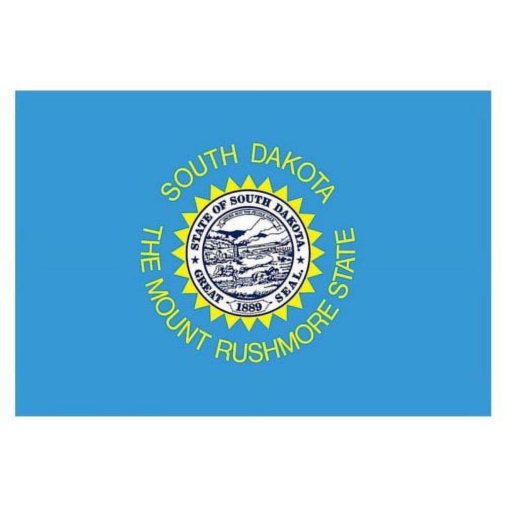 South Dakota Flag 3x5ft Nylon - Walmart.com
