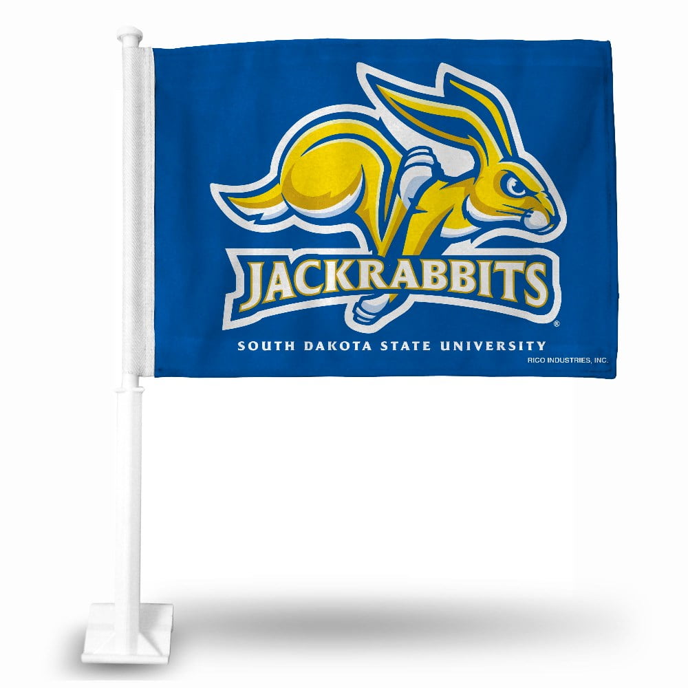 South Dakota State Jackrabbits 11X14 Window Mount 2-Sided Car Flag ...