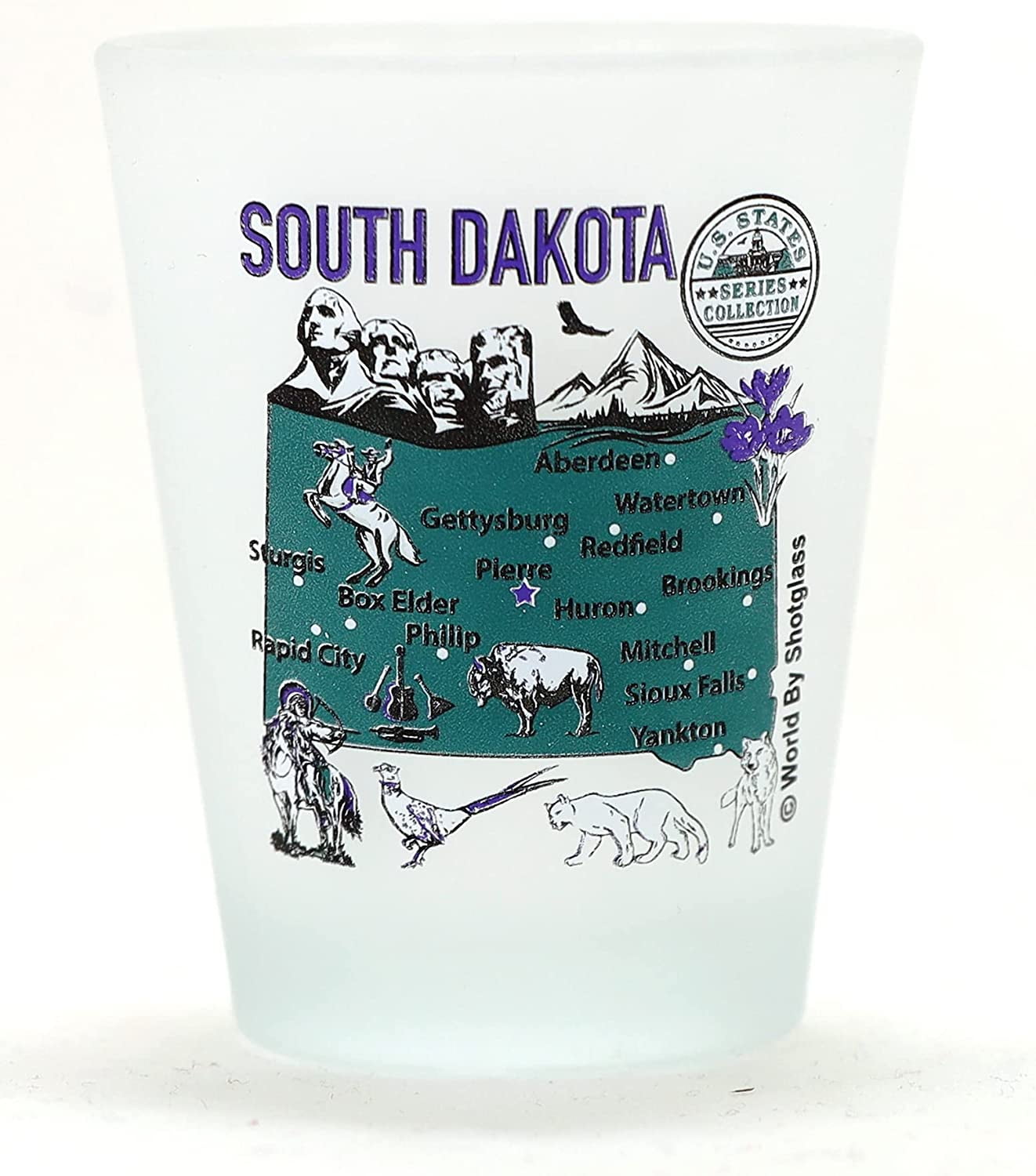 South Dakota US States Series Collection Shot Glass - Walmart.com