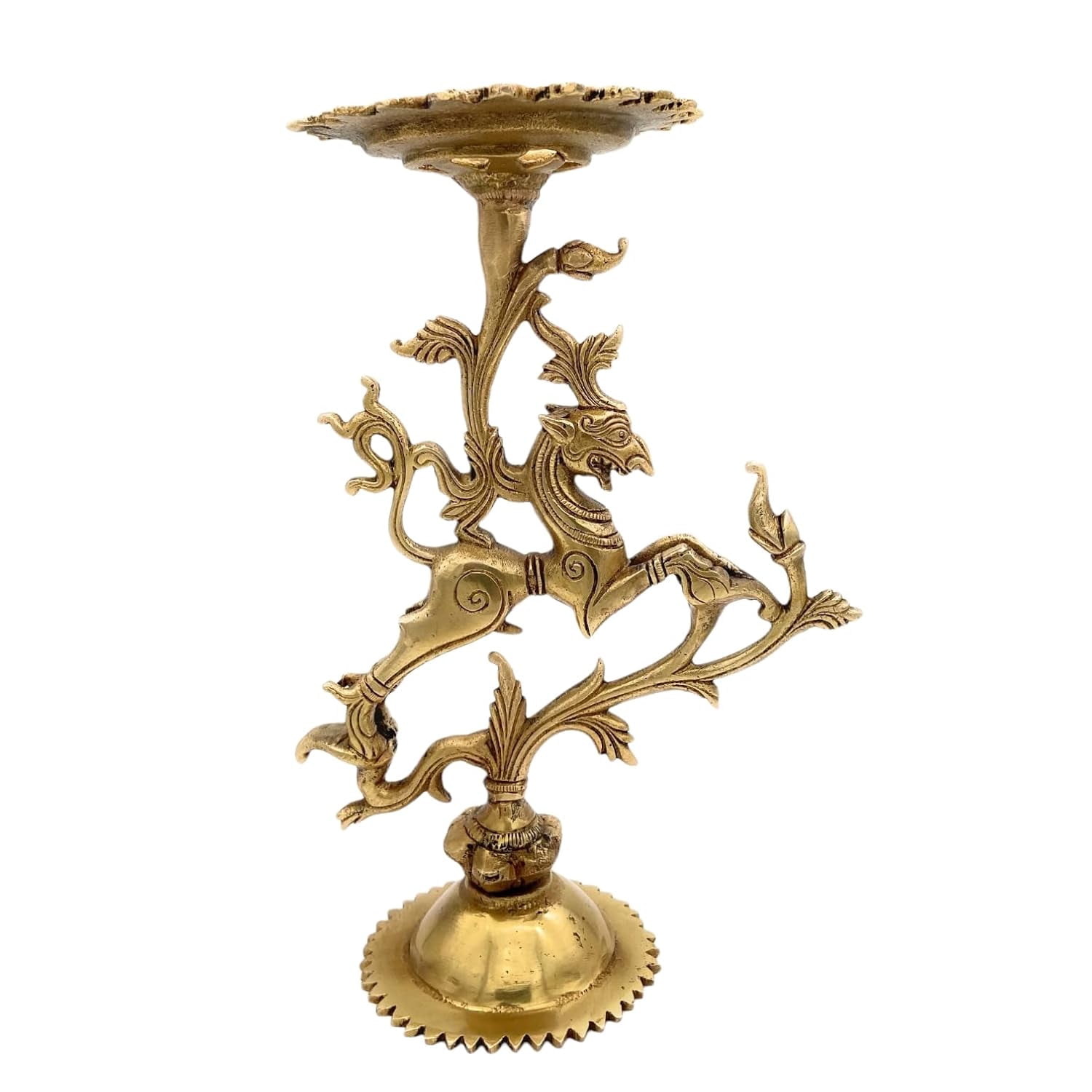 Indian Brass Candle Holders