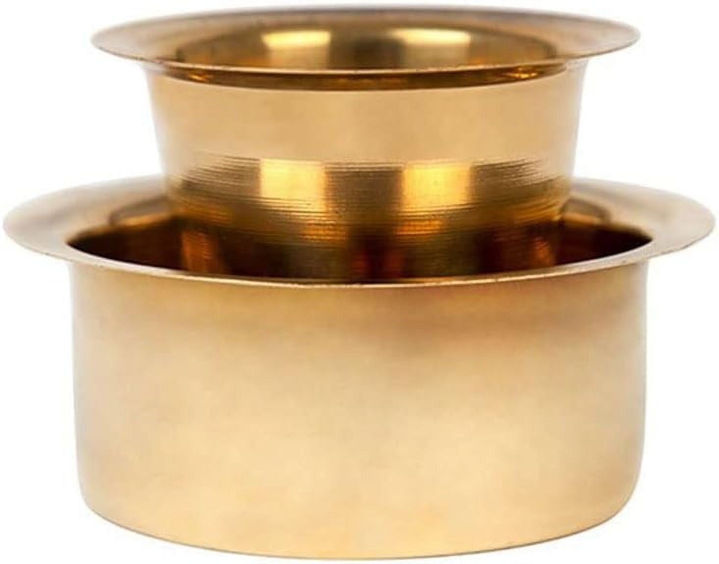 South Indian Brass Coffee Cup and Dabra | Dabara | Tumbler Set, Madrasi ...