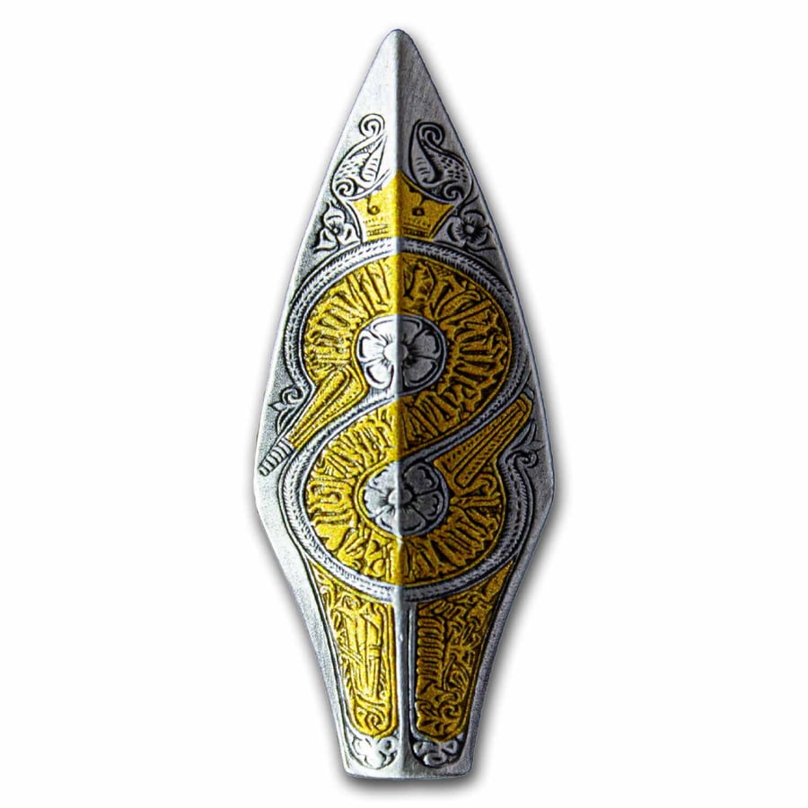 South Korea 1/4 oz Silver Bar Arrowhead Colorized - Walmart.com