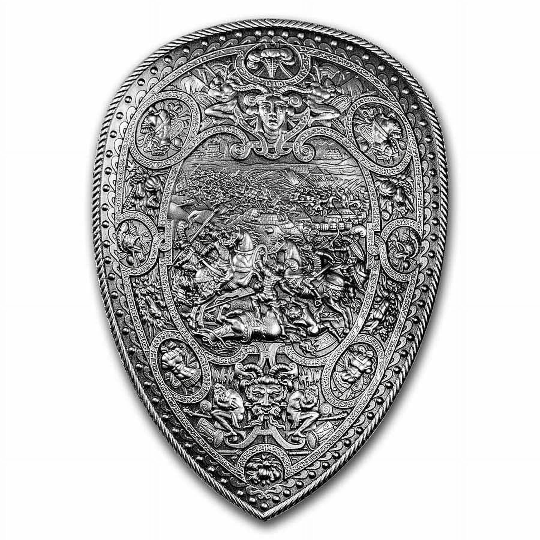 South Korea 2 oz Silver Henry II Shield Stackable - Walmart.com