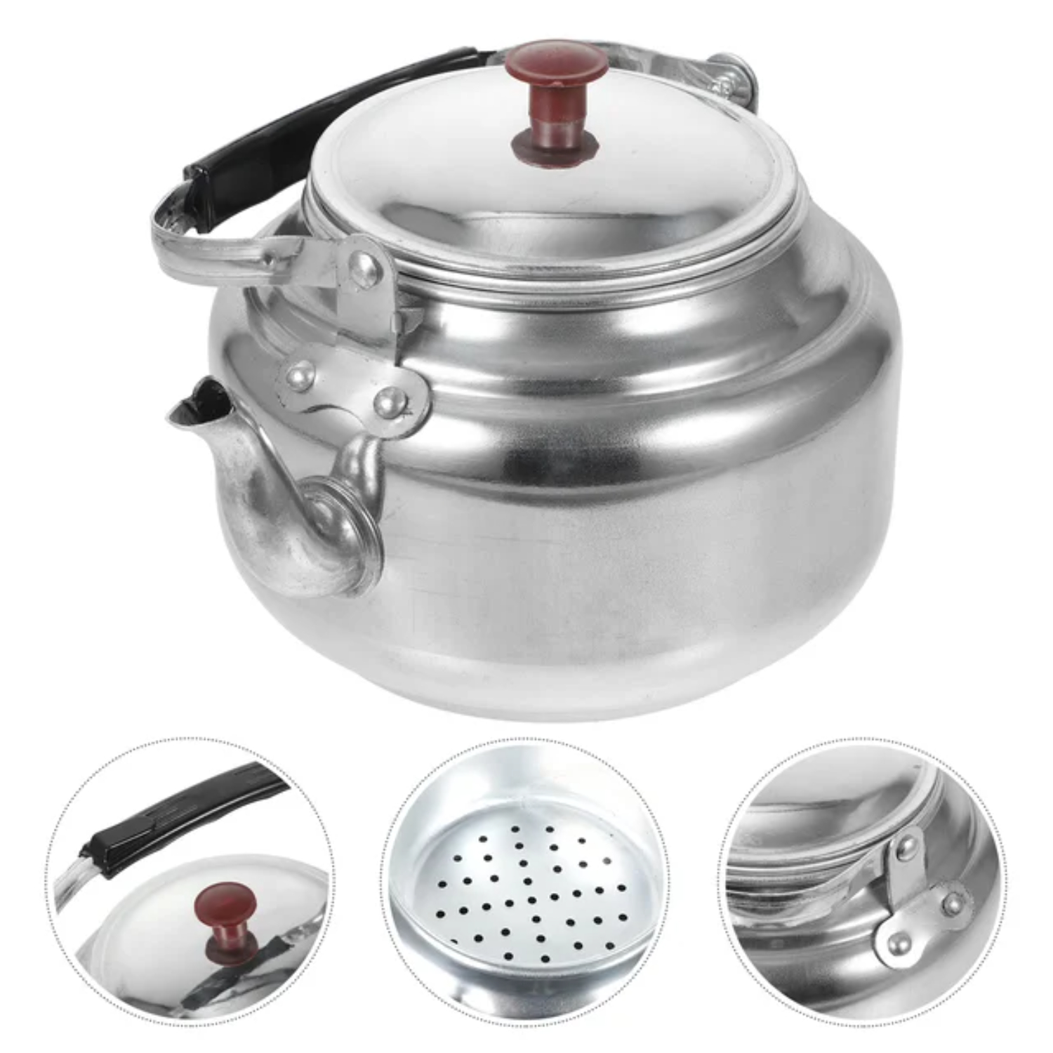Cute South Korea Vintage Stainless Steel Small Stovetop Boiler for ...