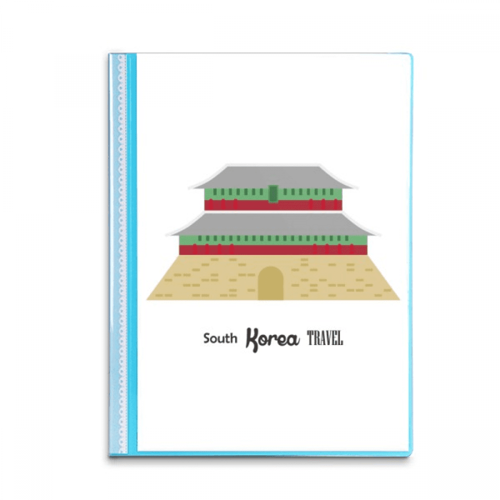 South Korea Landmarks Travel Place Book Sheet Protectors Portfolio ...