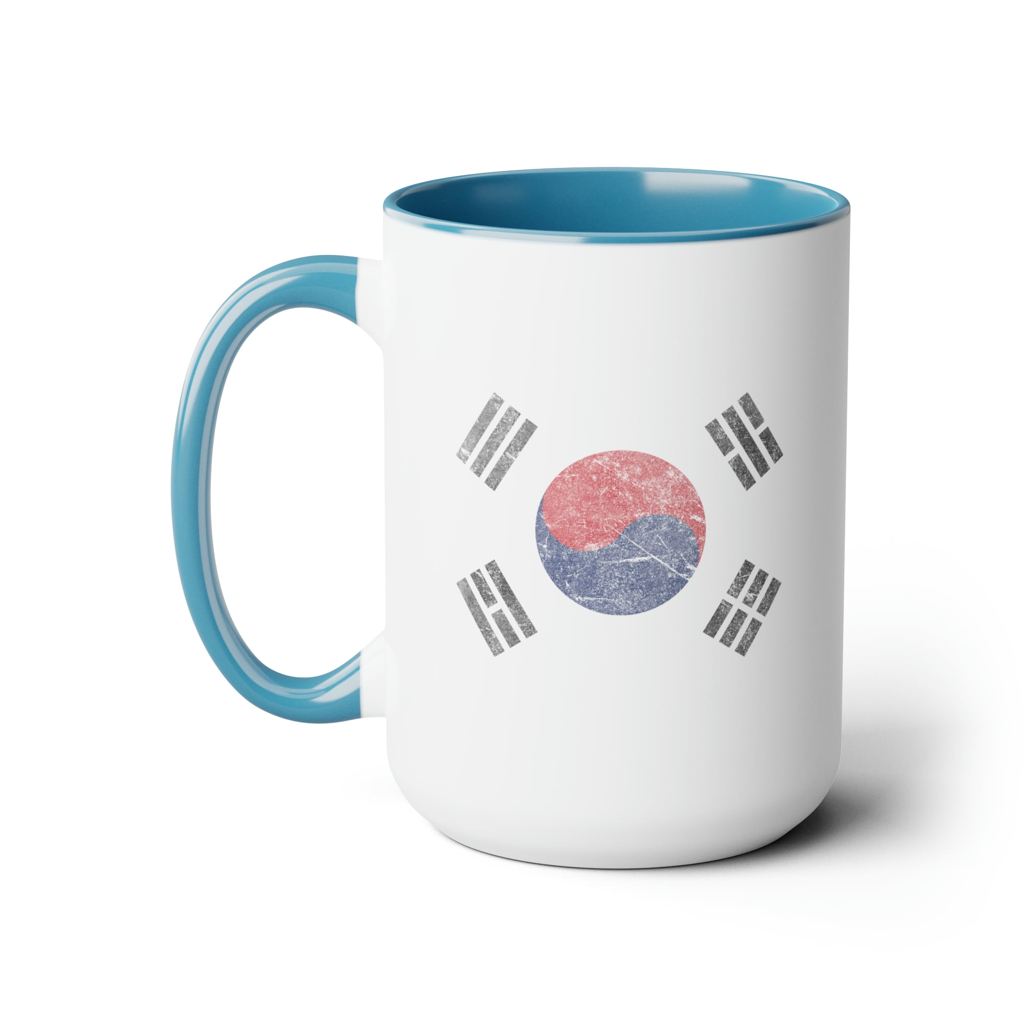 South Korea Retro Two-Tone Coffee Mugs, 15oz - Walmart.com