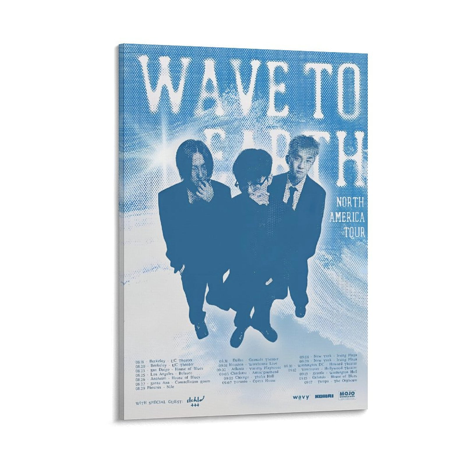 South Korean Bands Wave to Earth Singer Poster (2) Picture Print Wall ...