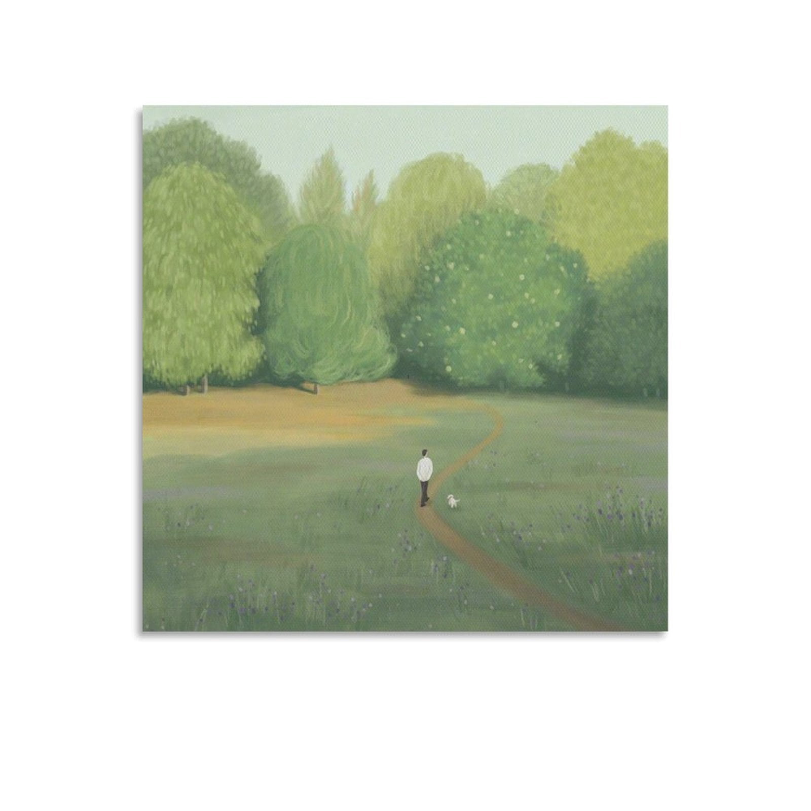 South Korean Illustrator JIYOUNG PARK Landscape Illustration Poster (25 ...