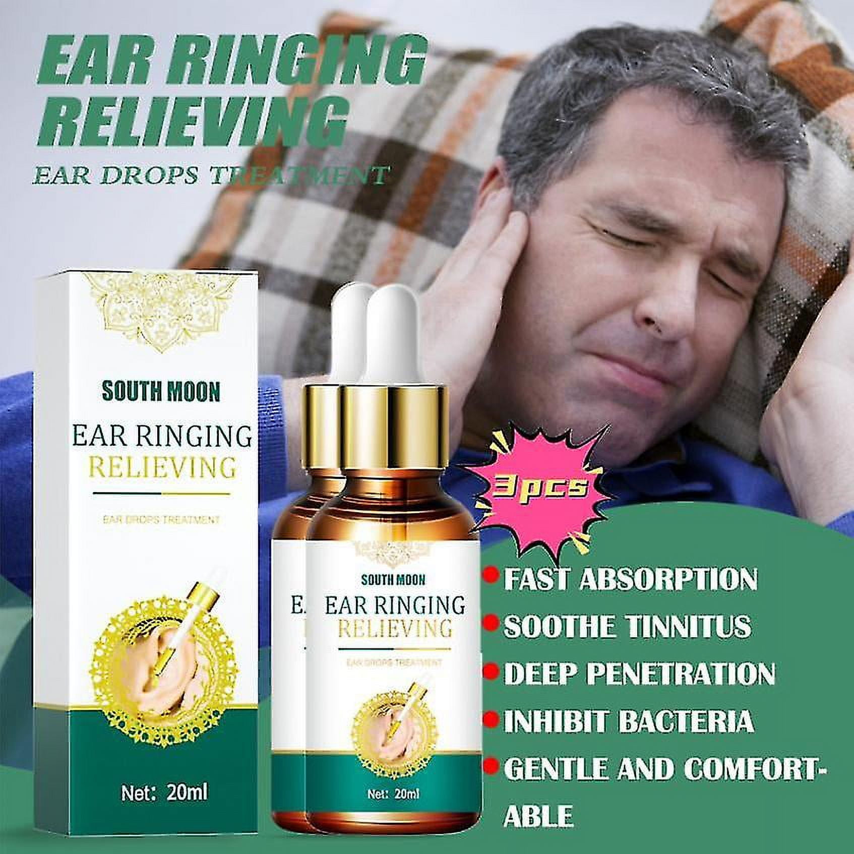 South Moon Tinnitus Ear Drops Relieve Tinnitus Topical Cochlear Liquid