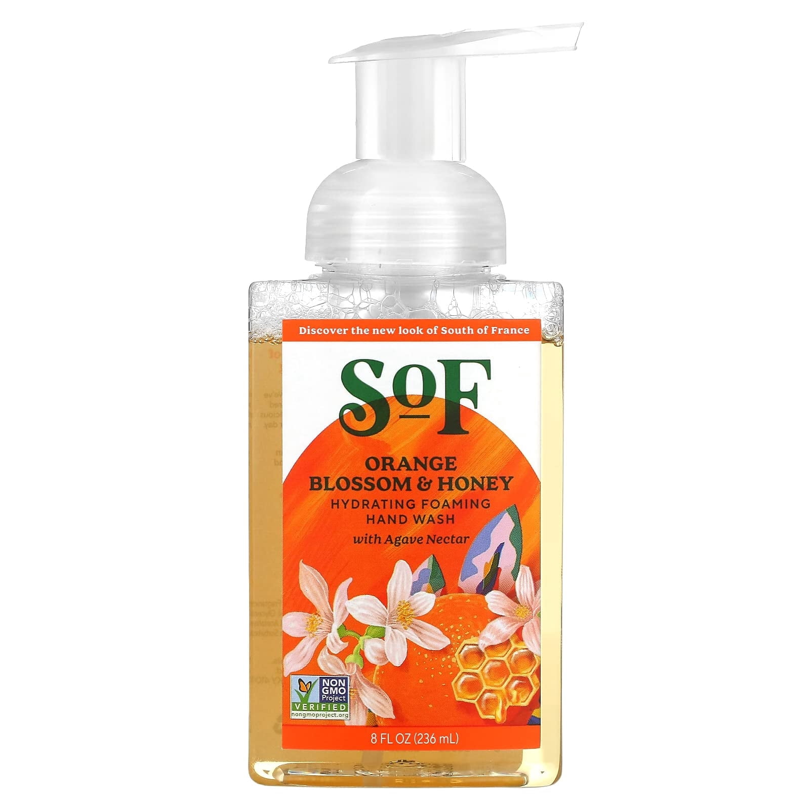 South Of France Foaming CM31 Hand Wash With Hydrating Organic Agave ...