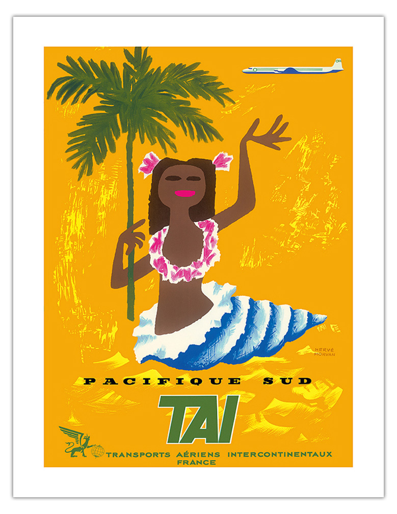 South Pacific (Pacifique Sud) - Transport Aeriens Internationaux (TAI ...