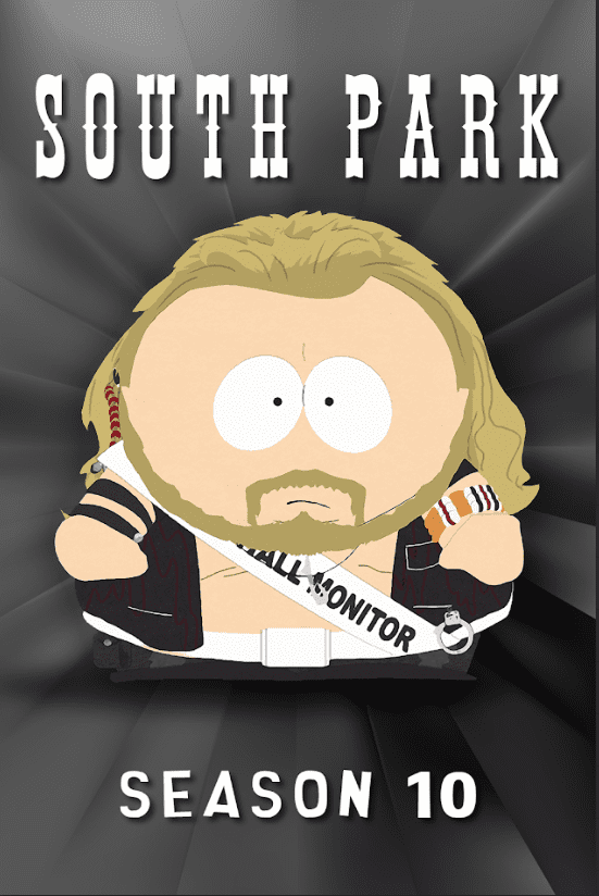 South Park 1997 Poster 24x36 - Season 10, Outrageous Animated Satire ...