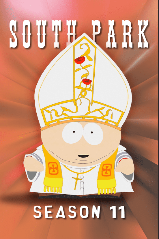 South Park 1997 Poster 24x36 - Season 11, Satirical Animated Comedy ...