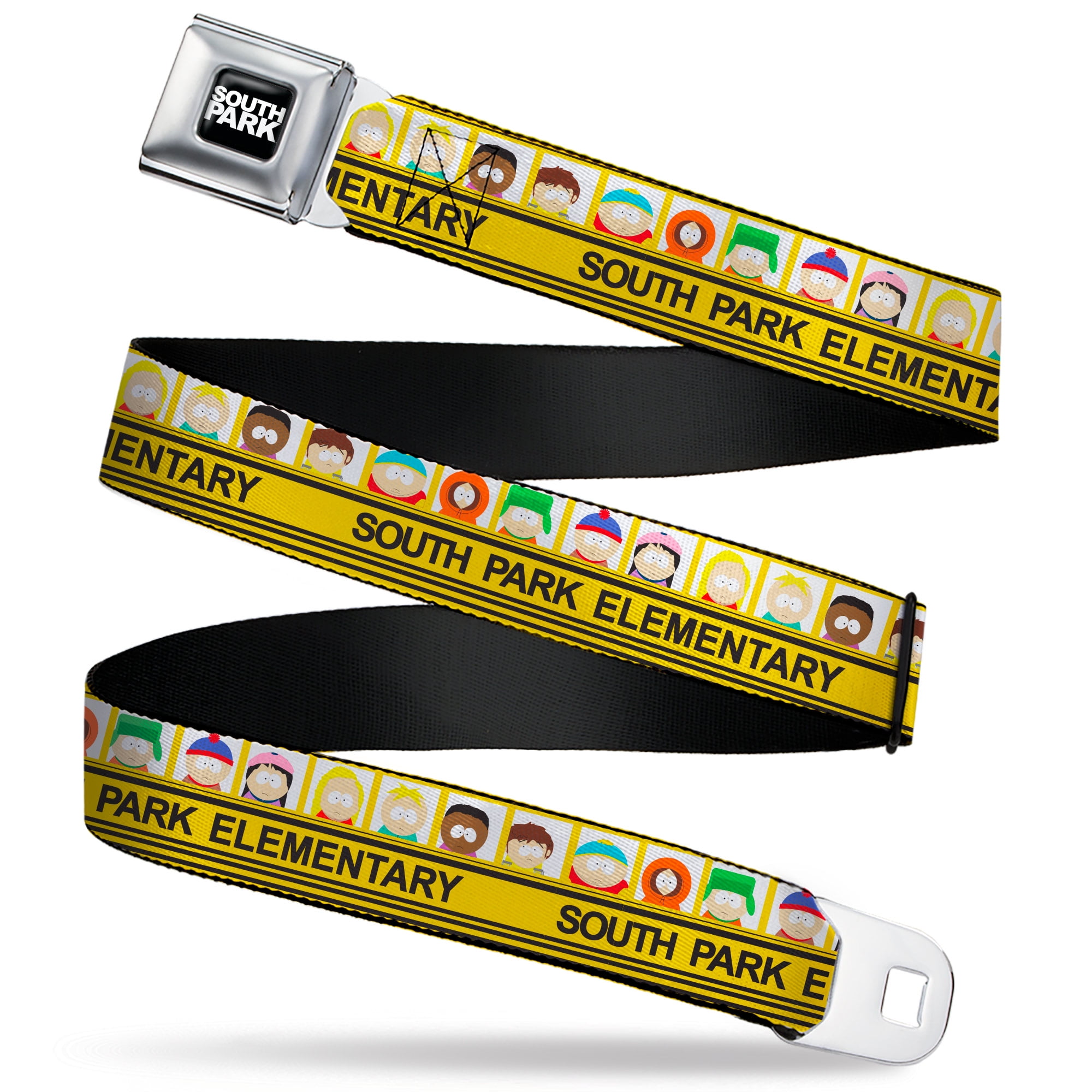South Park Belt, Seatbelt Buckle Belt, South Park Elementary School Bus ...