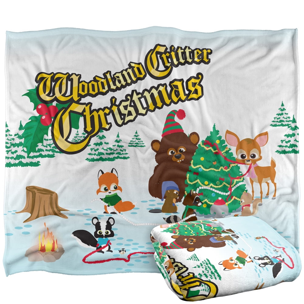 South Park Blanket, 50'x60' Woodland Critter Christmas Silky Touch ...