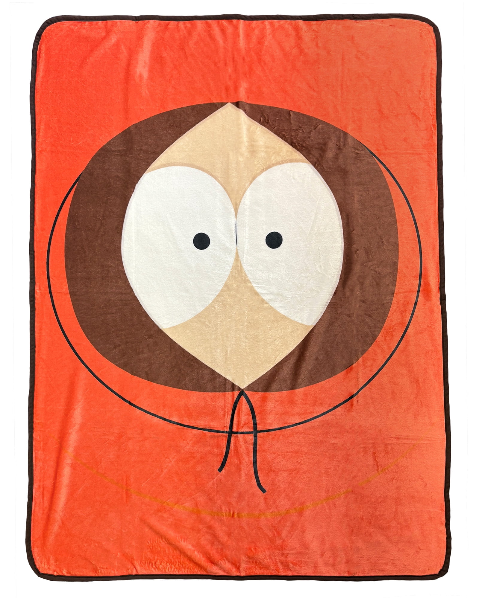 South Park Blanket Kenny Allover Orange Parka Design Plush Fleece Throw ...